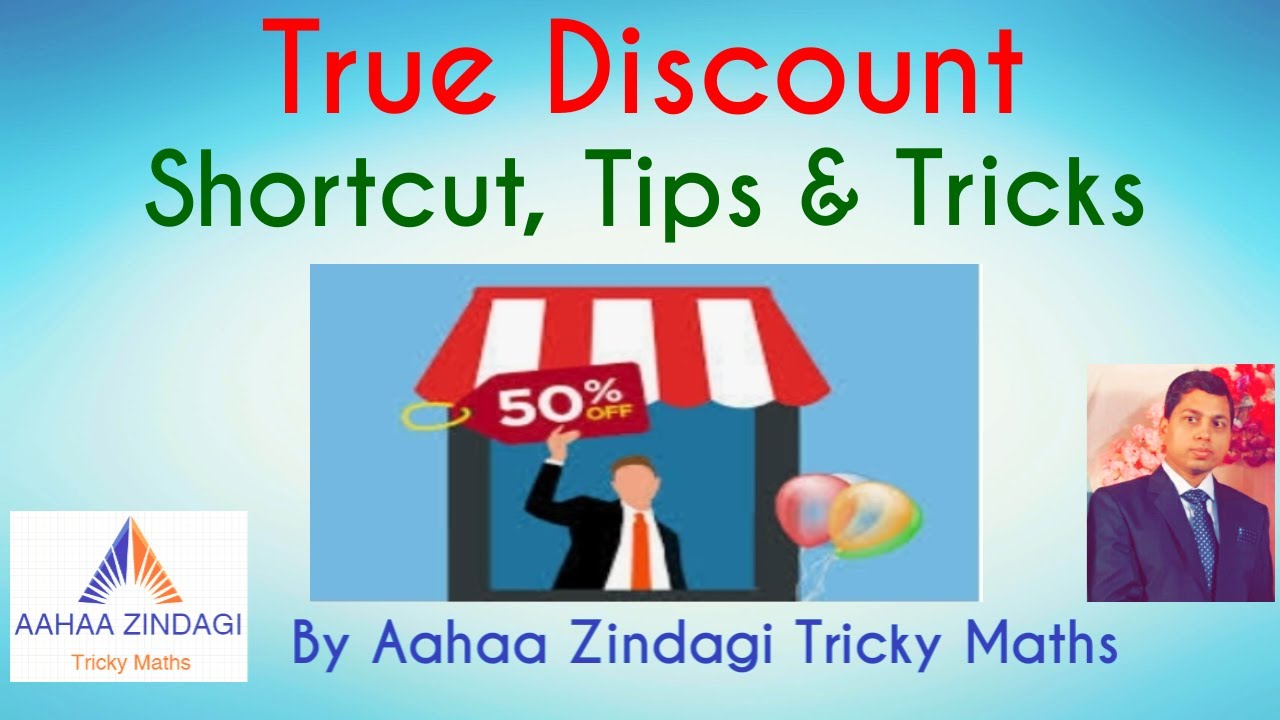 True Discount (Shortcuts, Tips and Tricks) for SSC CGL / NTPC / CHSL ...
