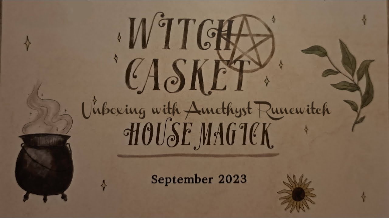 Unboxing the September 2023 Witch Casket | House Magick - YouTube
