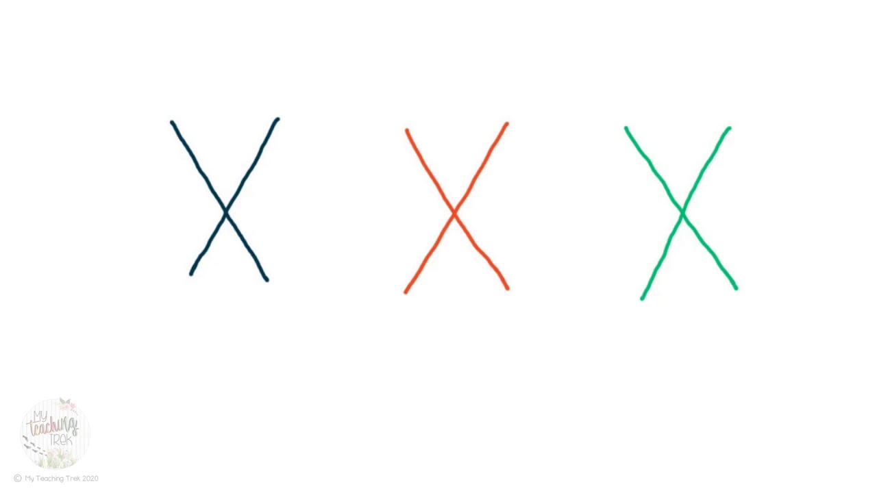 Letter Xx -Uppercase and Lowercase I A-Z Handwriting I VIC Modern ...