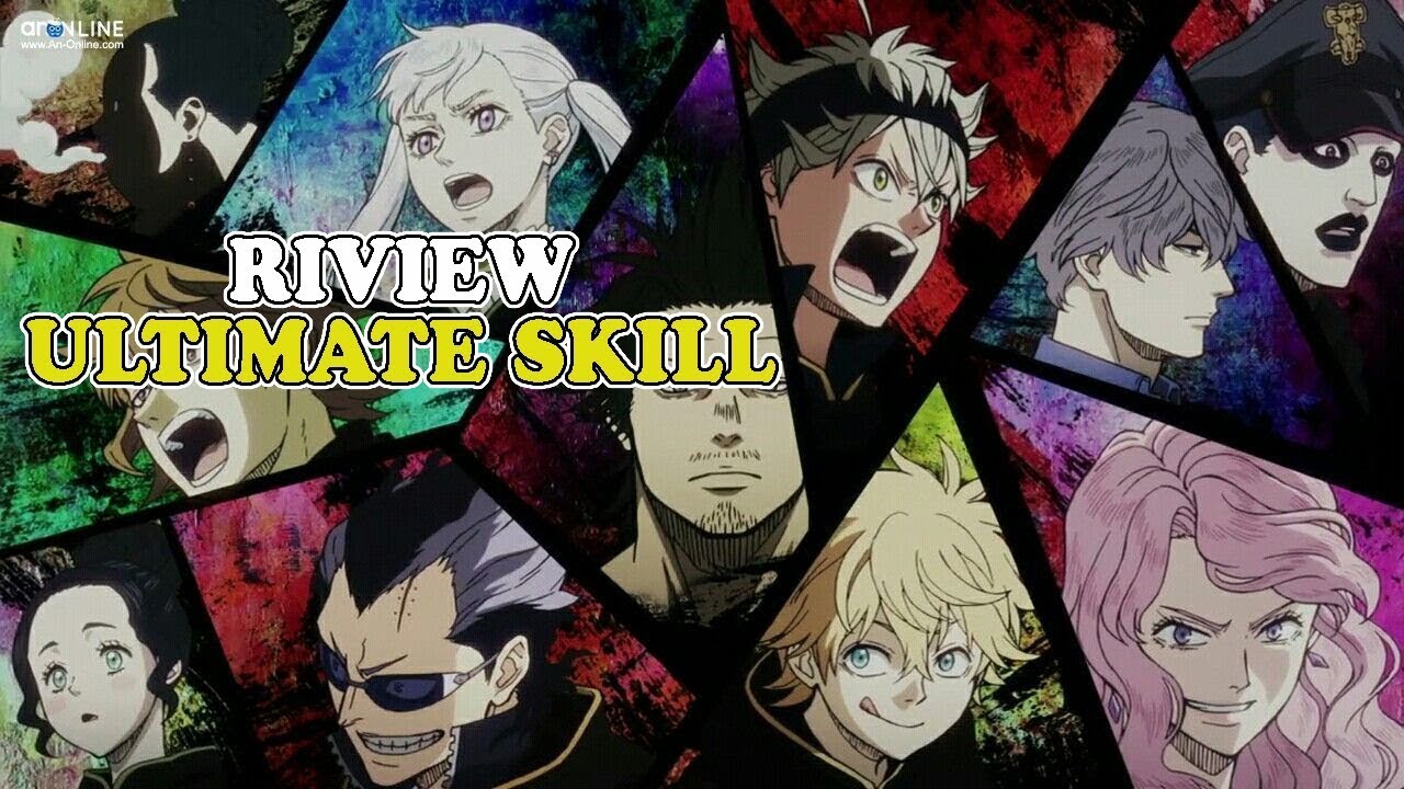 ULTIMATE SKILL ANIMATION - BLACK CLOVER M - YouTube