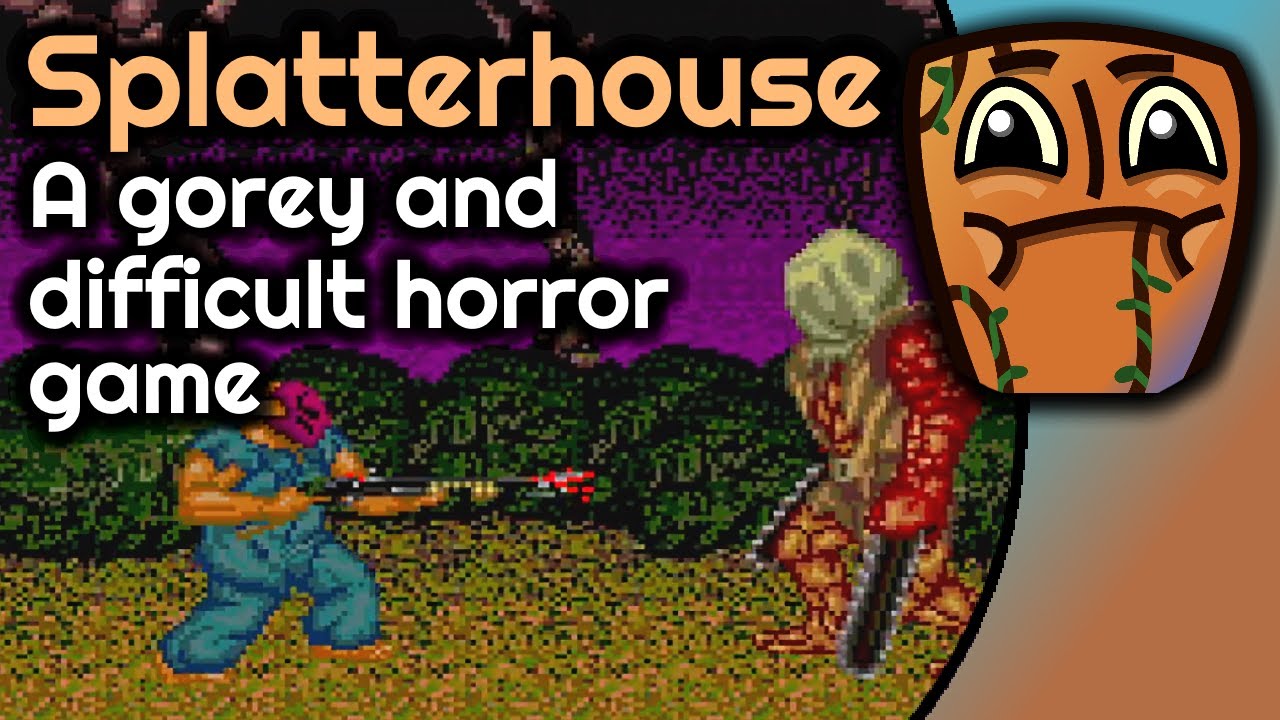Splatterhouse - Full Playthrough (PC-Engine, 1990) - YouTube