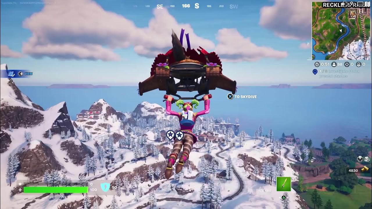 Fortnite Ch5 S01 Underground , Season Solo Wins 6 , Todays target 0/5 - YouTube