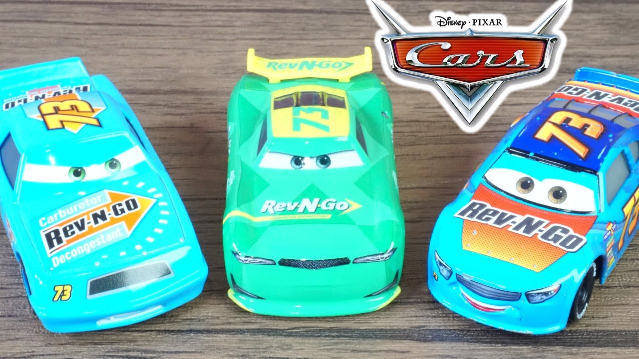 Disney Cars Next Gens Collection with Rev n Go M Fast Fong! - YouTube