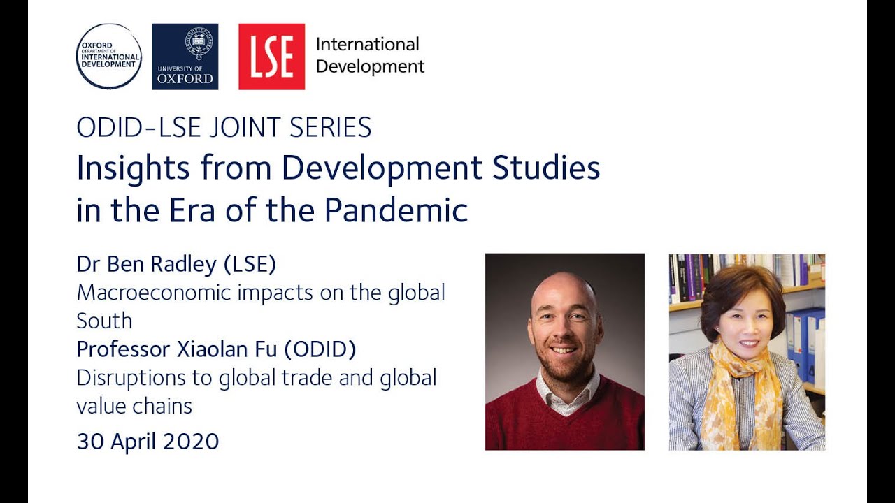 LSE-Oxford seminar series: Insights from Development Studies in the Era ...