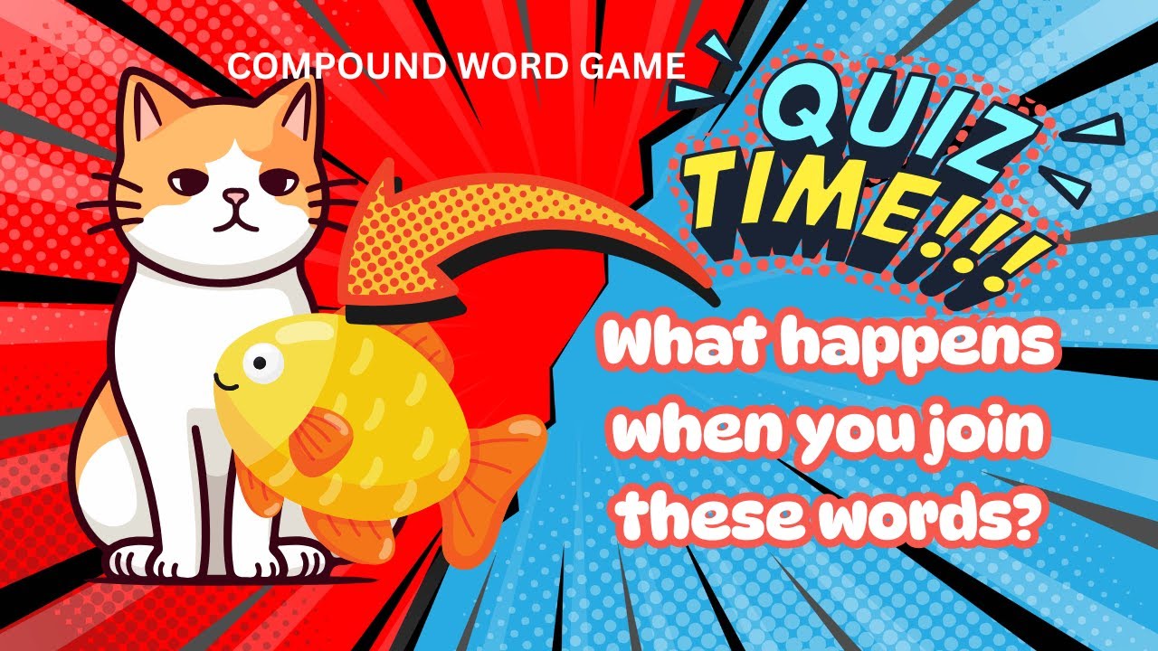 JOIN THE WORDS GAME - Compound words game for kids 5 + - YouTube
