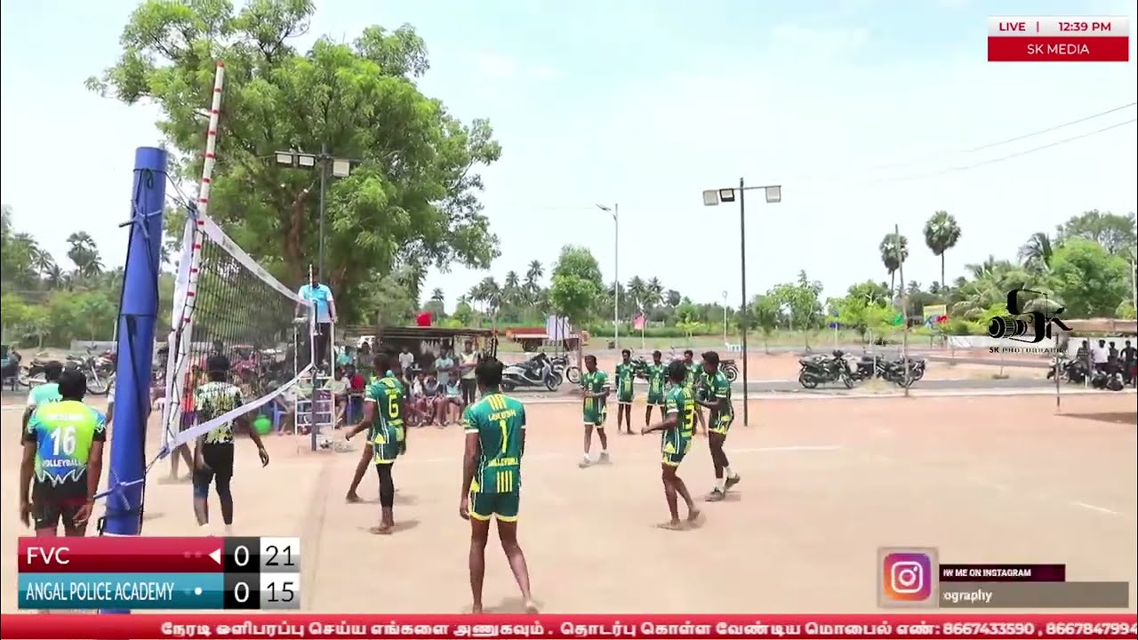 ROUND 2 ( FVC VS ANGAL POLICE ACADEMY ) UNITY SPORTS CLUB - ELUMATHUR ...