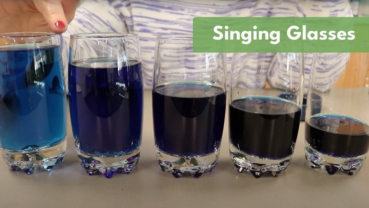 Singing Glasses | Science & STEAM for Kids - YouTube