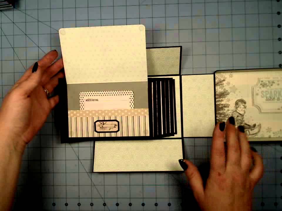 Authentique Glistening Winter Boxed Mini Album - YouTube