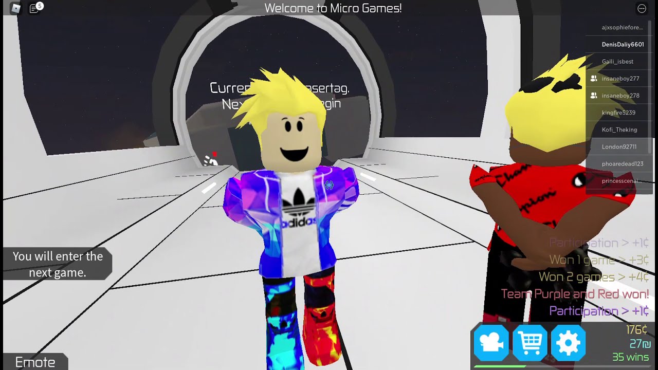playing micro games (ROBLOX gameplay) - YouTube