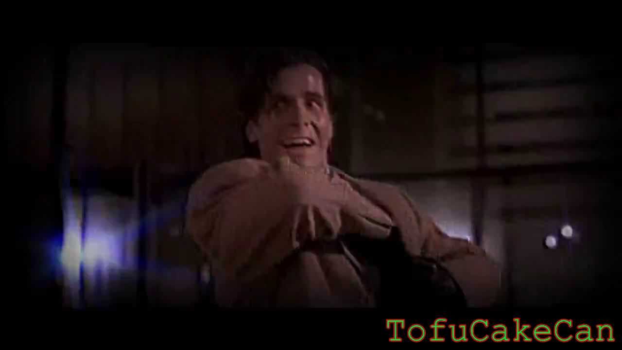 Patrick Bateman eats a stray cat - YouTube