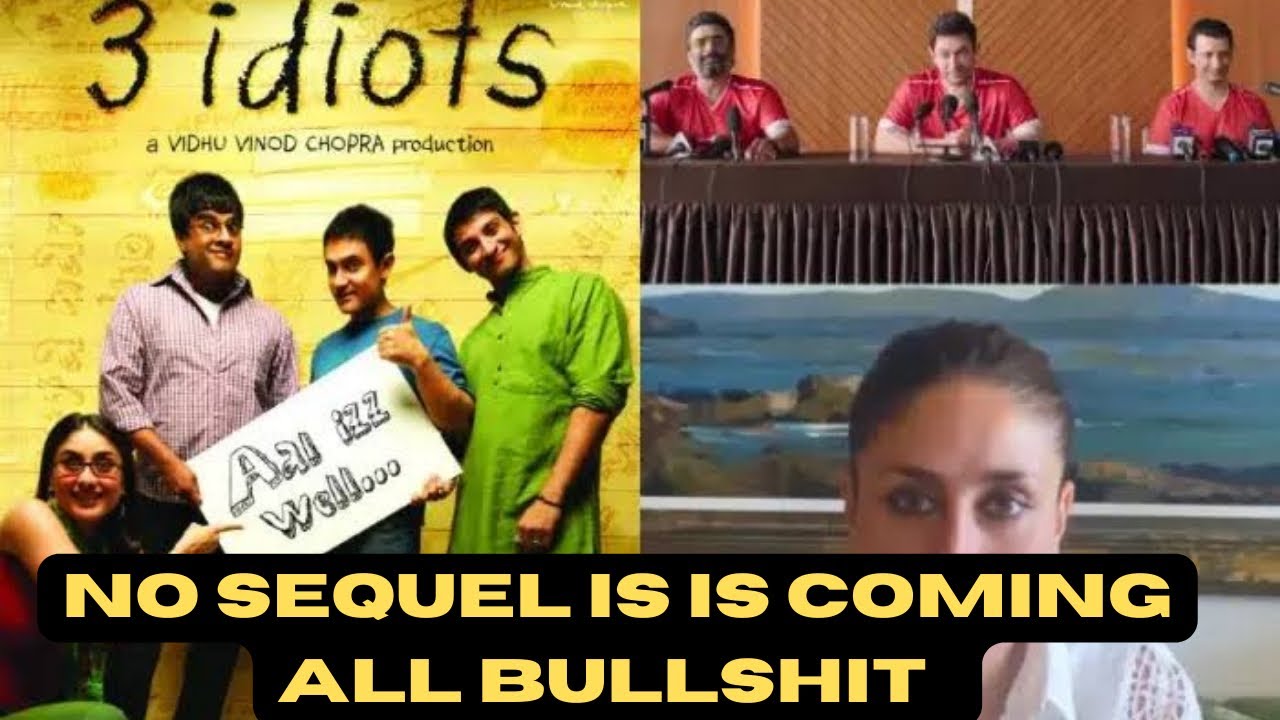 3 Idiots Sequel| 3 Idiots Sequel conformed , Kareena Kapoor ने लगाई ...