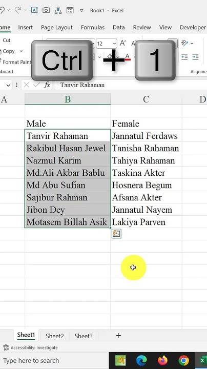 🔥 MS Excel Time Saving Tips and Tricks! #shorts #excelshortsvideo #excelshorts - YouTube