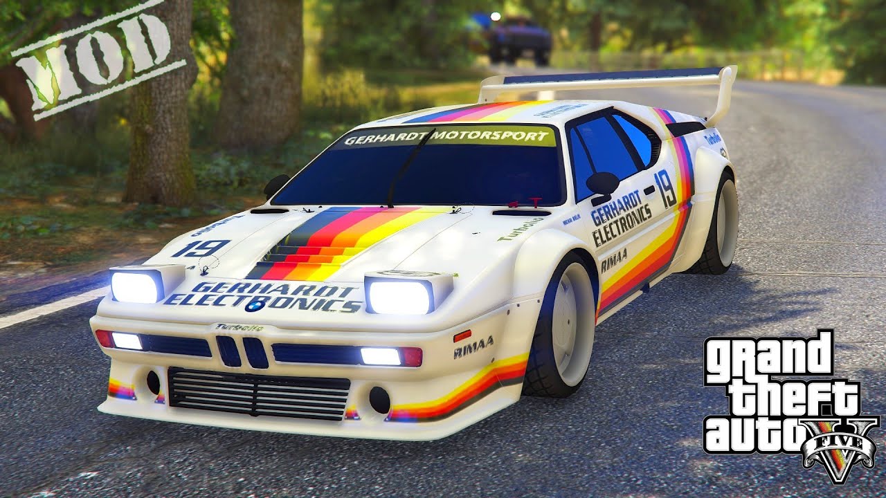 ★GTA 5 PC Mods★La BMW M1 sur GTA V - YouTube