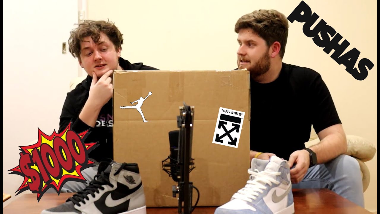 $1000 MYSTERY BOX FROM PUSHAS - YouTube
