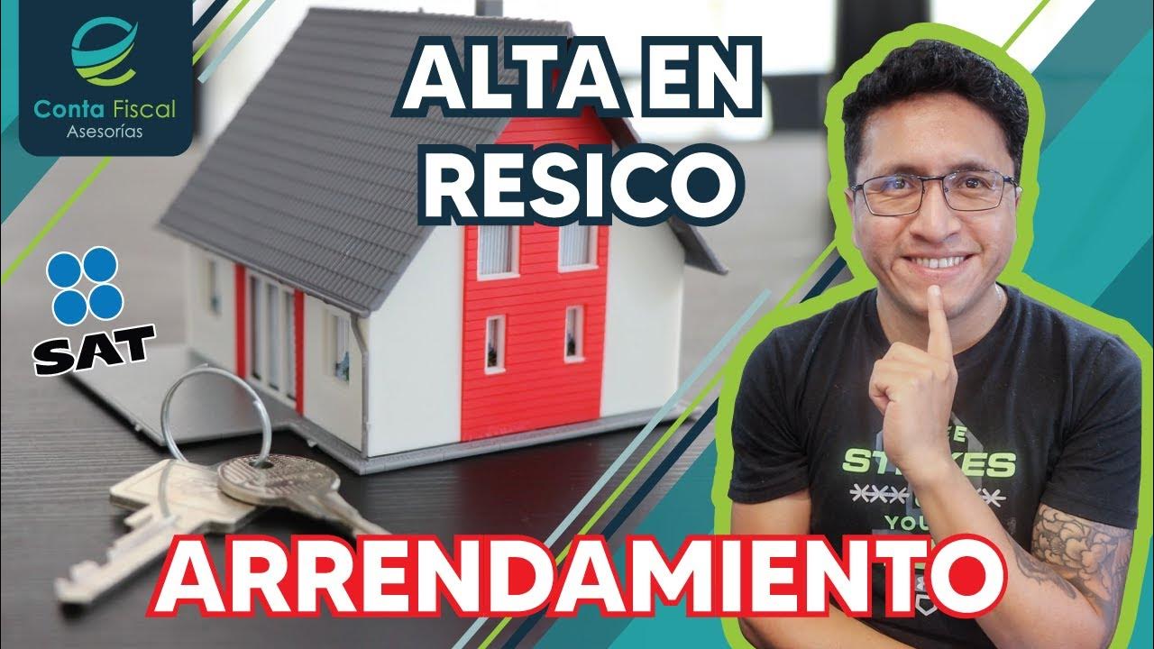 |🔥RESICO🔥Arrendamiento🔥¿COMÓ DARME DE ALTA?🔥SAT 2024🔥 - YouTube