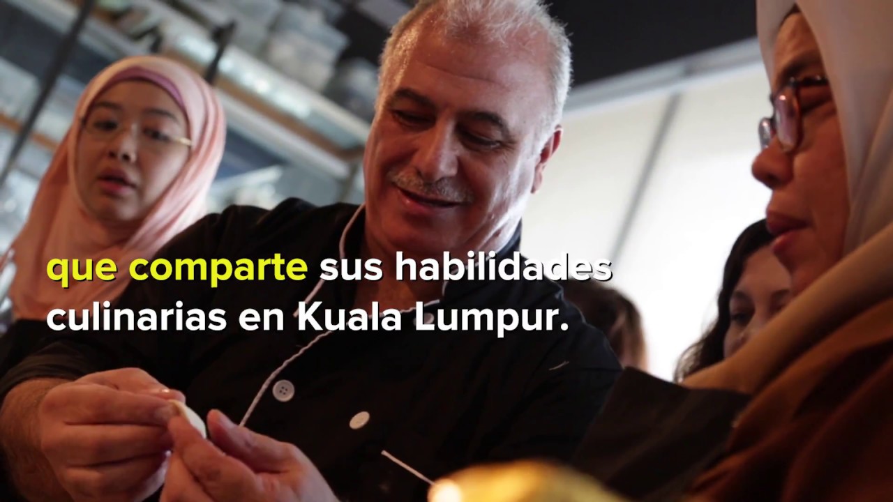 “La forma más rápida de entablar una relación es a través de la comida ...