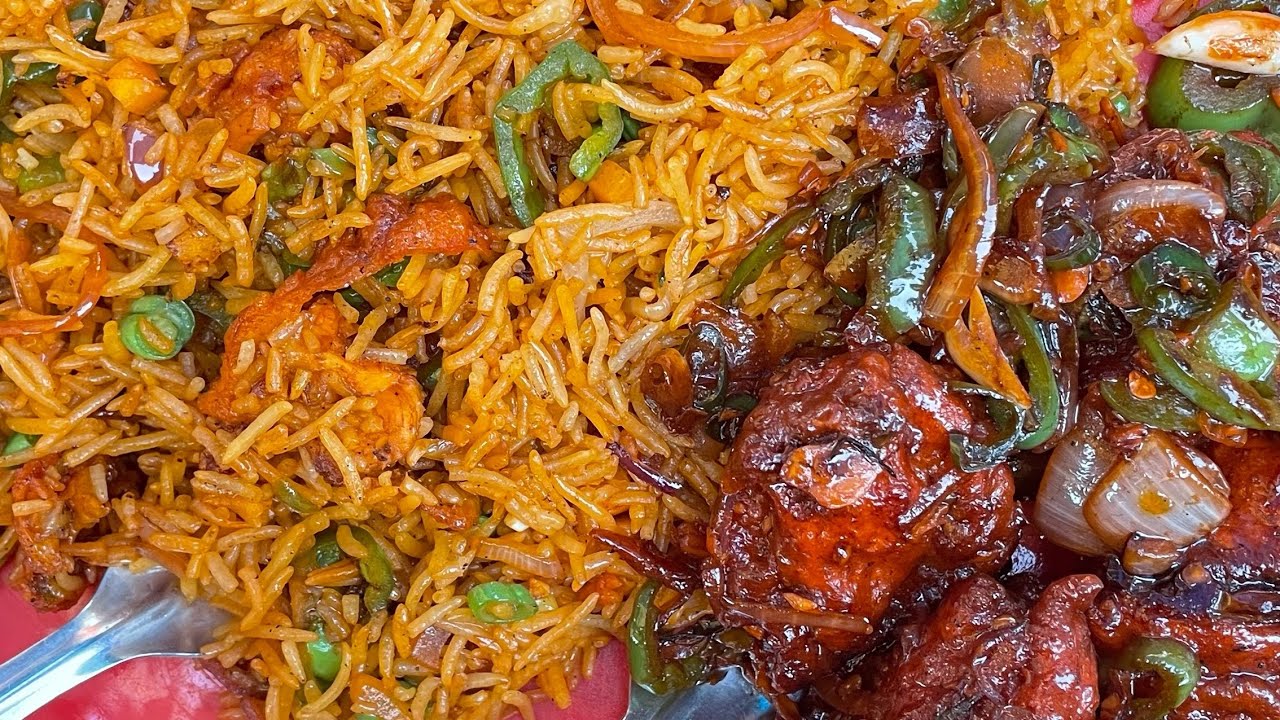 Banjara food at Patna Bihar chilli chicken with fried rice 🤤🤤 - YouTube