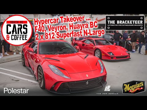 Hypercar Takeover ...F40, Veyron, Huayra BC2 x 812 Superfast N-Largo ...