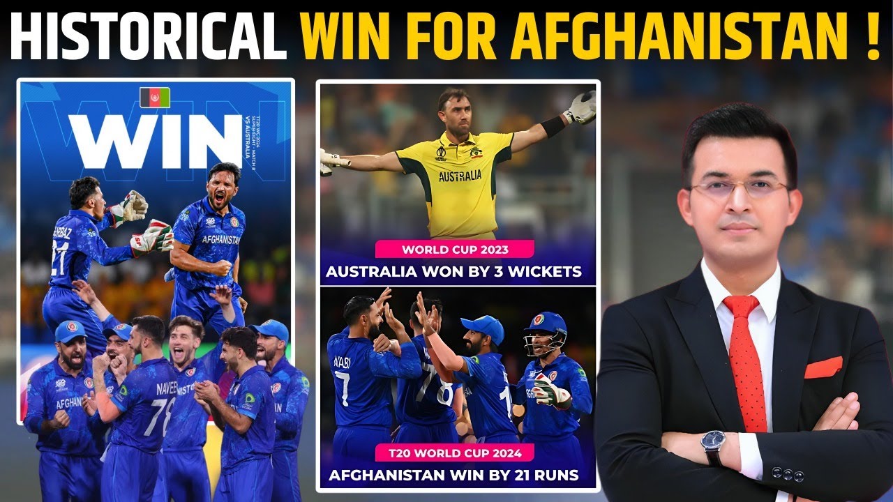 AFG vs AUS : Afghanistan Defeated Australia in the T20I World Cup 2024 ...