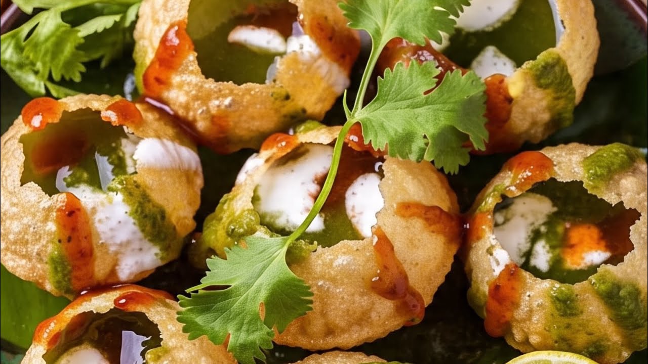 Pani puri | Making of Pani puri simple at home😍 | Homemade Pani puri ...