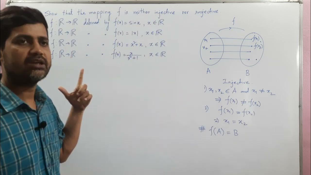 Function(Mapping), Part-3[ Some problems of Mapping(Injective, Surjective, Bijective) - YouTube