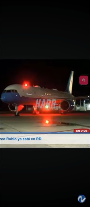 Llegada de MARCO RUBIO secretario de Estado de EEUU a Santo Domingo RD 🇩🇴🇺🇸 5/2/2025 - YouTube