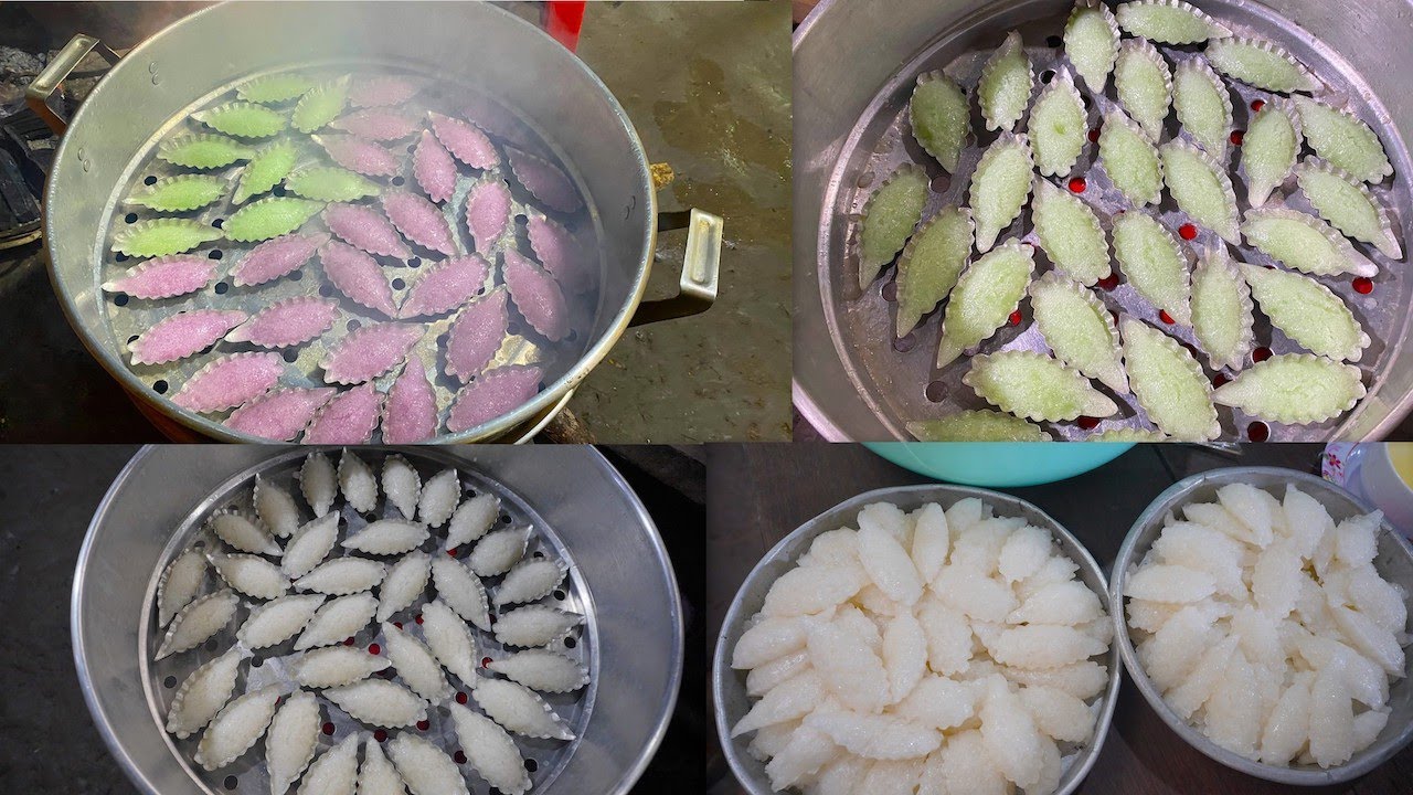 Cách làm bánh bò rễ tre Cà Mau đơn giản và cực đẹp - YouTube