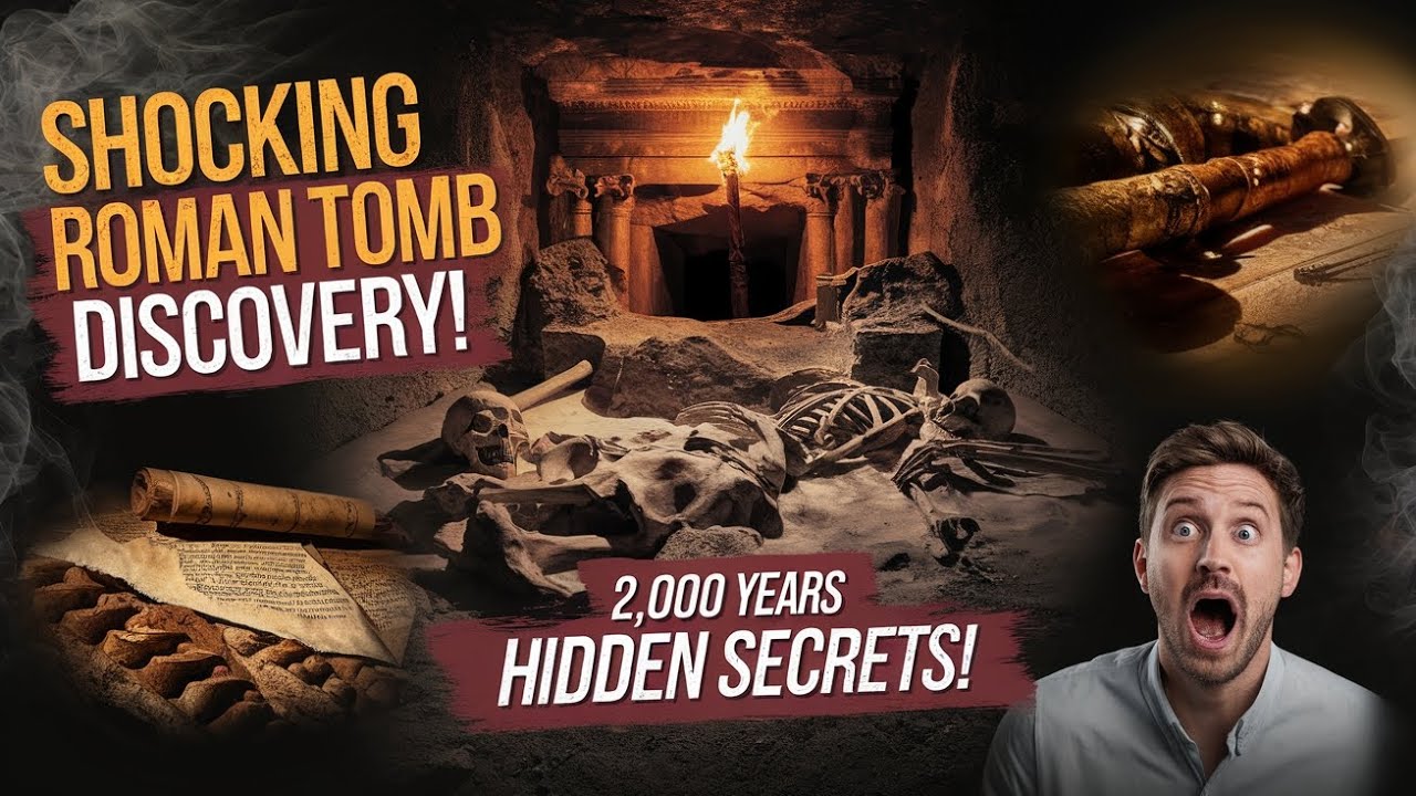 Archaeologists Discover 2,000-Year-Old Roman Tomb with Shocking Secrets ...