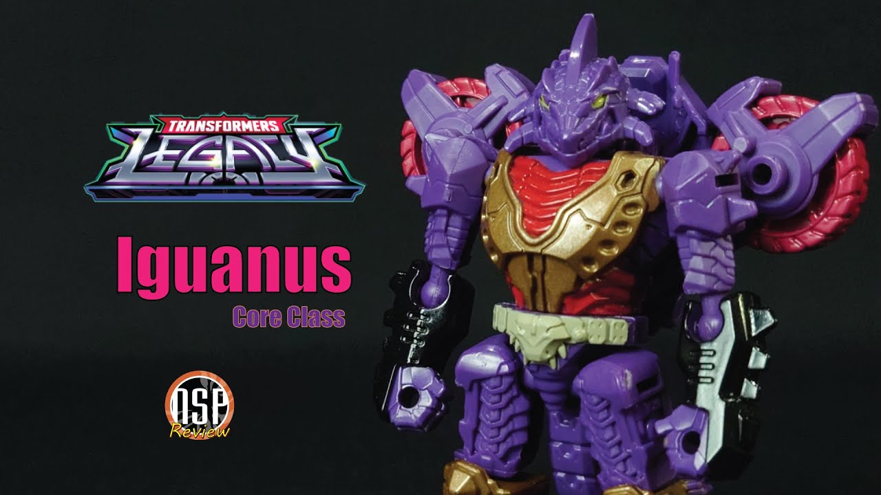 Hasbro Transformers Core Class Legacy Iguanus : nsp Review - YouTube