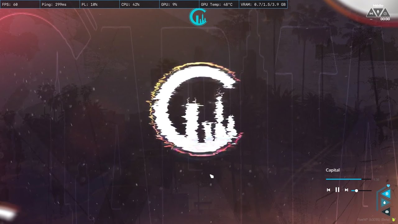 PRIMEIRA LIVE NA CAPTAL CITY GTA RP COLA LIVE RAPAZIADA - YouTube