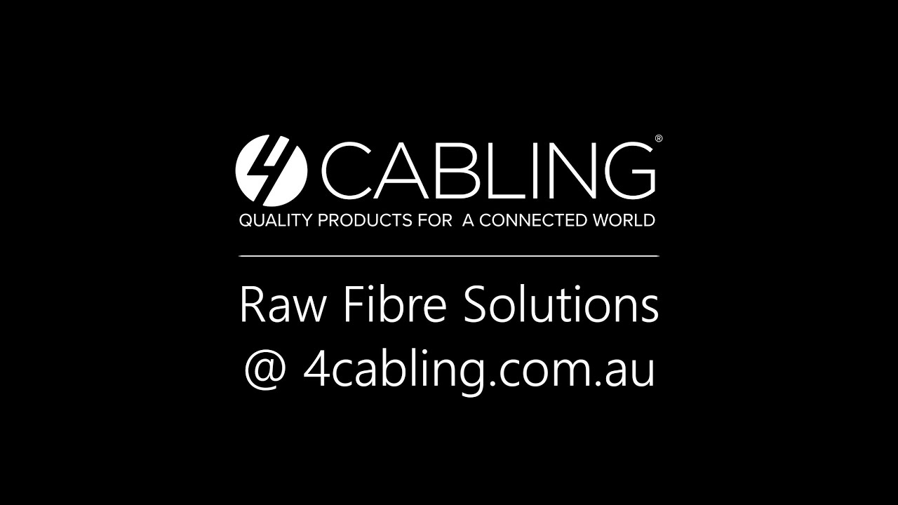 4Cabling Raw Fibre Solutions - YouTube