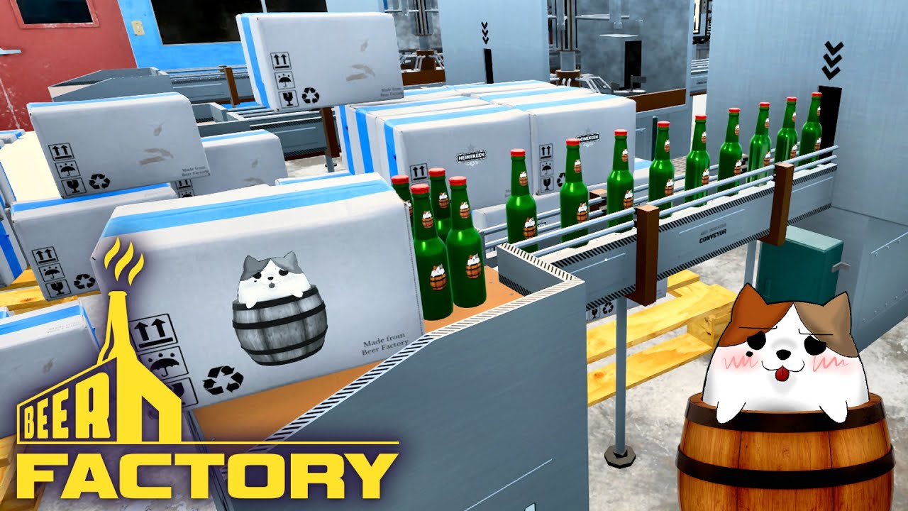 Expanding the Brewery in Beer Factory! Full Game Early Look! | New ...
