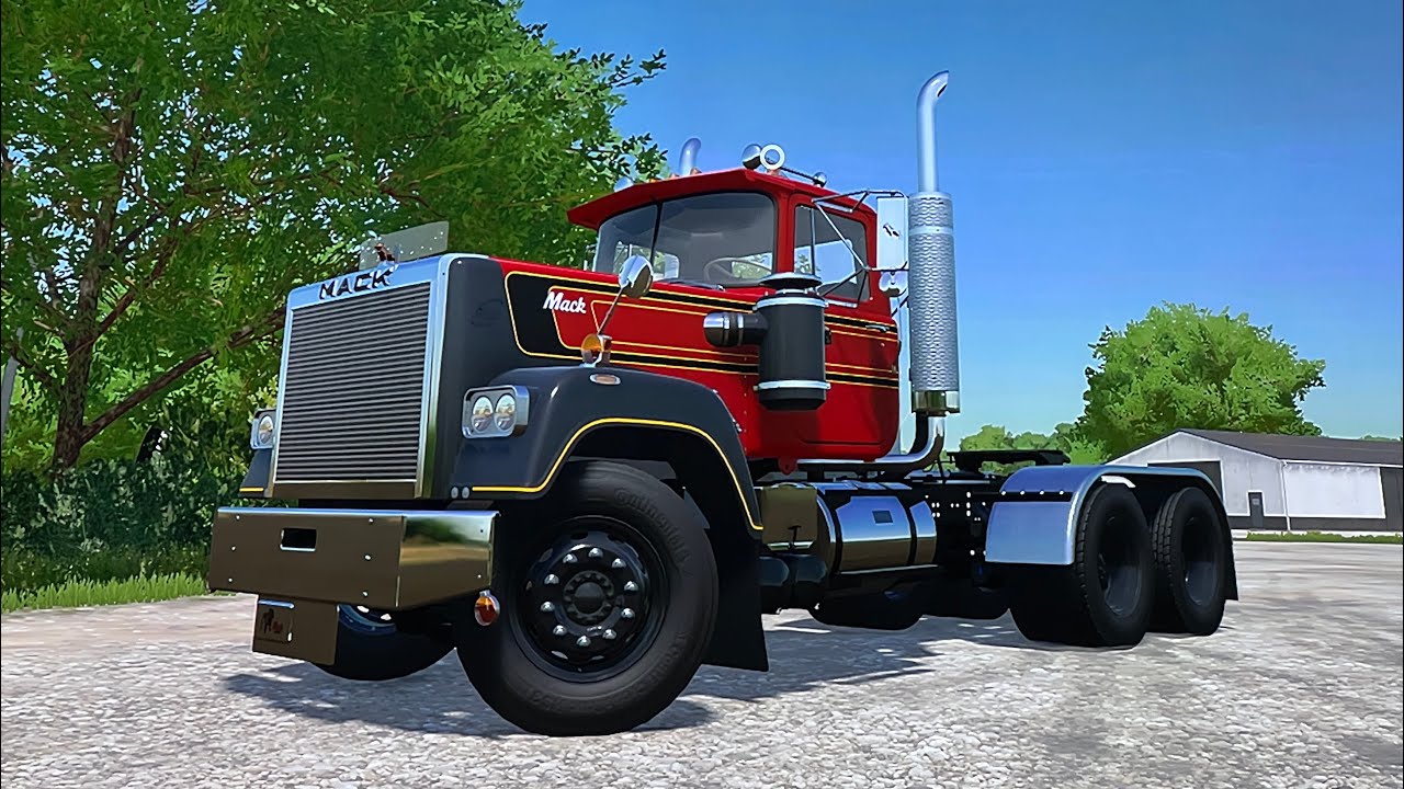 Farming Simulator 22 - Mack Trucks Super-Liner 6X4 - YouTube