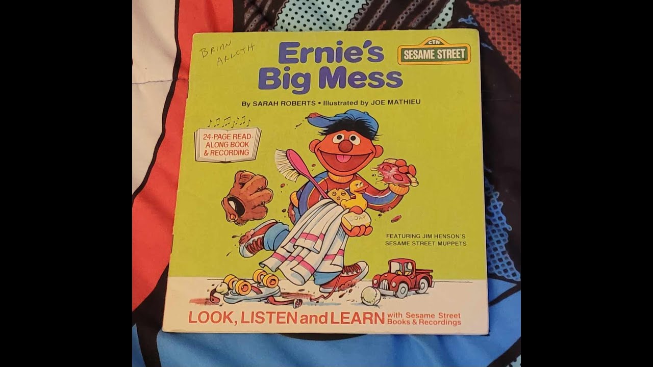 episode 367 ernie big mess 1983 book on record - YouTube