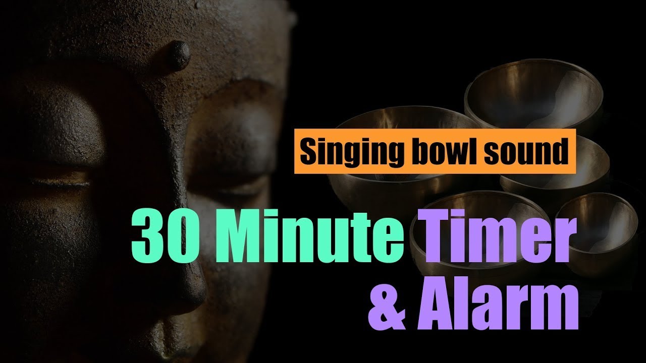 [명상] 30분 싱잉볼소리 | Relaxed Meditation 30min timer Version Singing Bowl ...