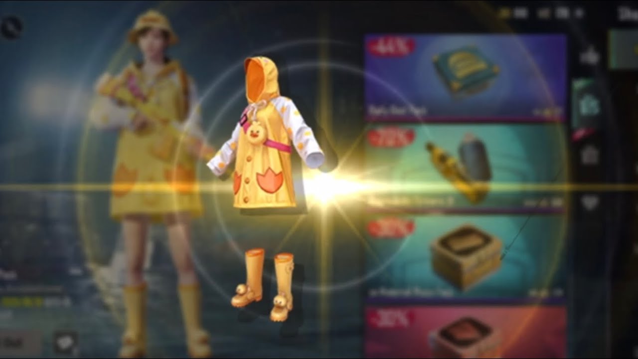 Discount Pack B.Duck Set PUBG MOBILE絕地求生M超值折扣禮包小黃鴨套裝 - YouTube