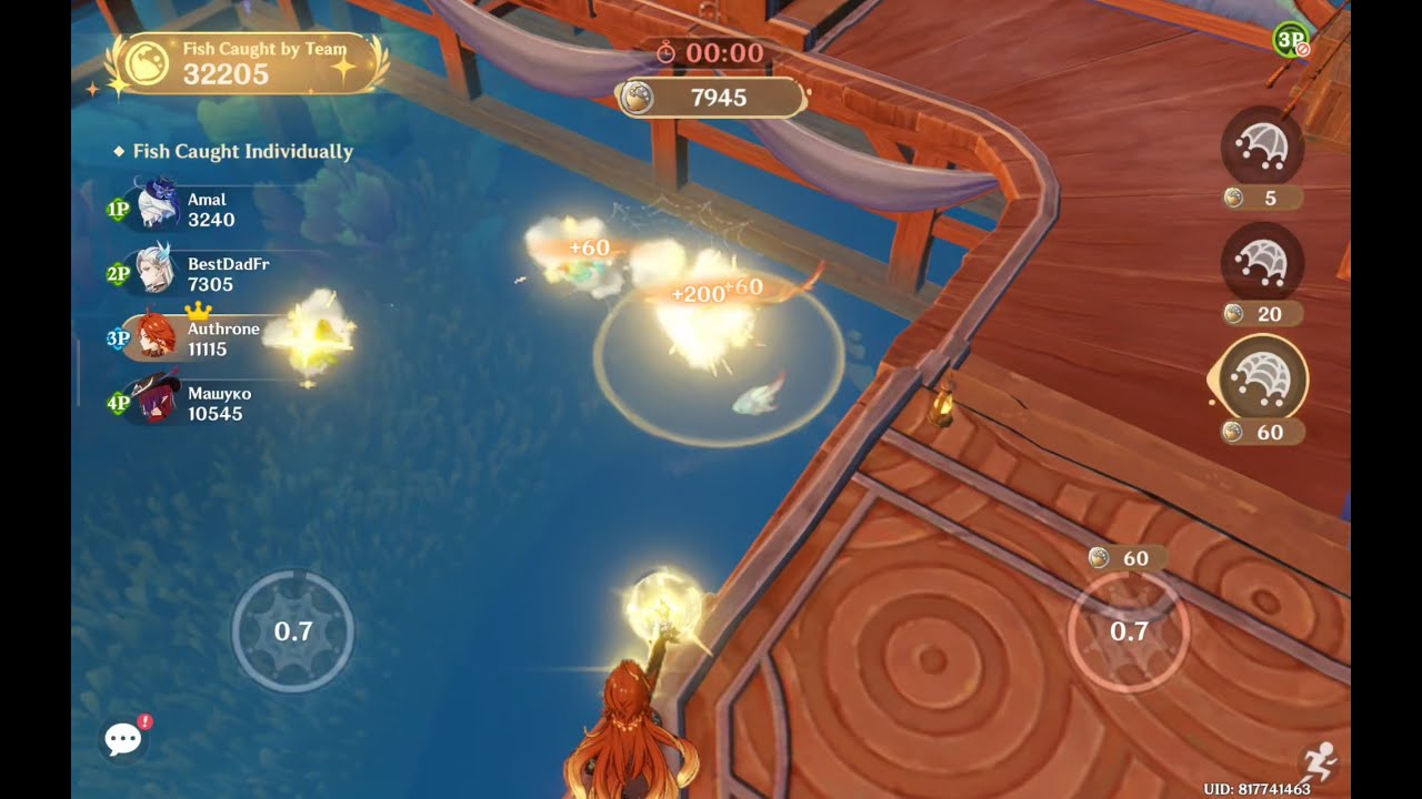 [Genshin Impact Event] Invasive Fish Wrangler - Day 1 - 1000 Milestone ...