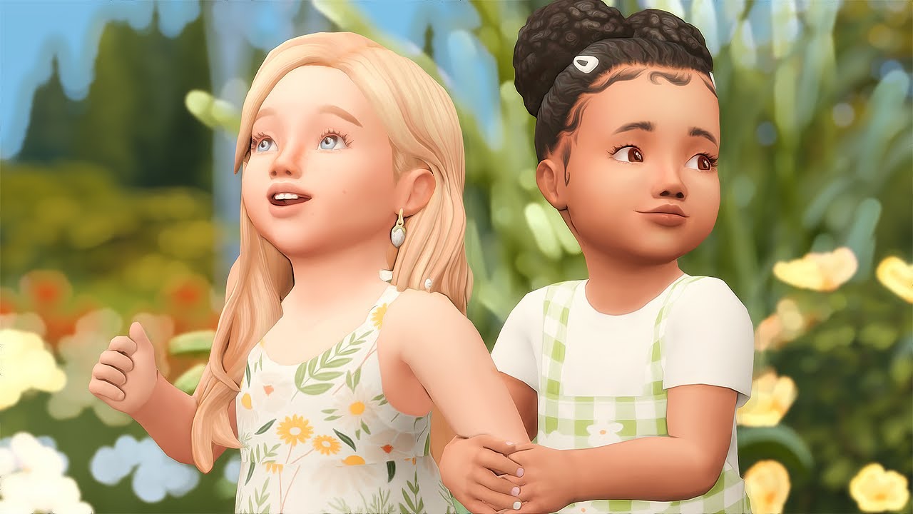 I Found The Cutest CC For Your Toddlers 🥺 // The Sims 4 Custom Content ...