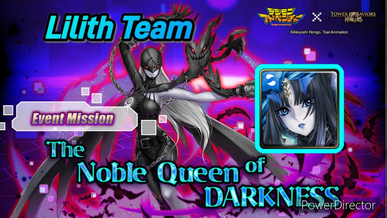 [Tower of Saviors /神魔之塔]The Noble Queen of Darkness by Lilith Team ...