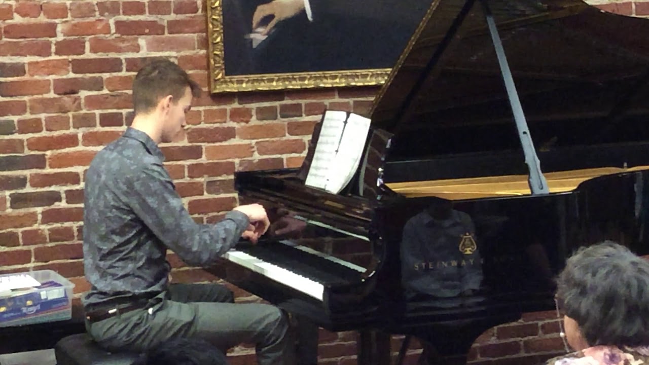 Max Bucchioni - Piano Recital VII at Steinway Piano Gallery, San ...