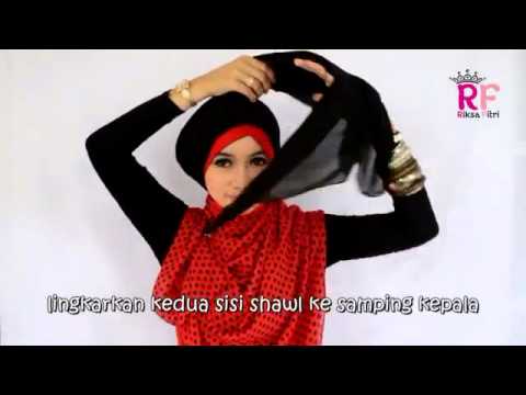 FULL HD TUTORIAL CARA MEMAKAI JILBAB SWEET ROSE STYLE 2014