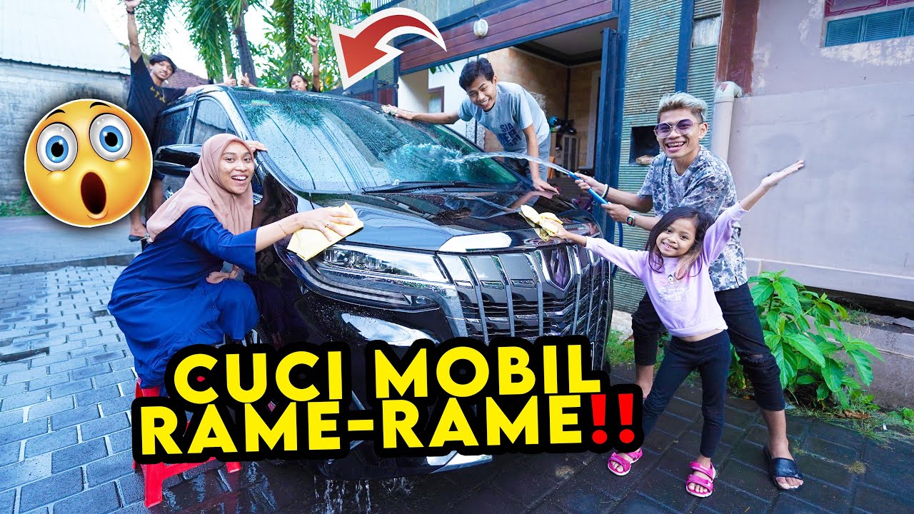 PRANK HUKUM SEMUA TIM SURUH CUCI MOBIL RAME-RAME!! wkwkwk - YouTube