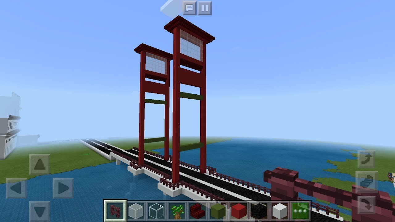 JEMBATAN AMPERA PALEMBANG [Minecraft] - YouTube