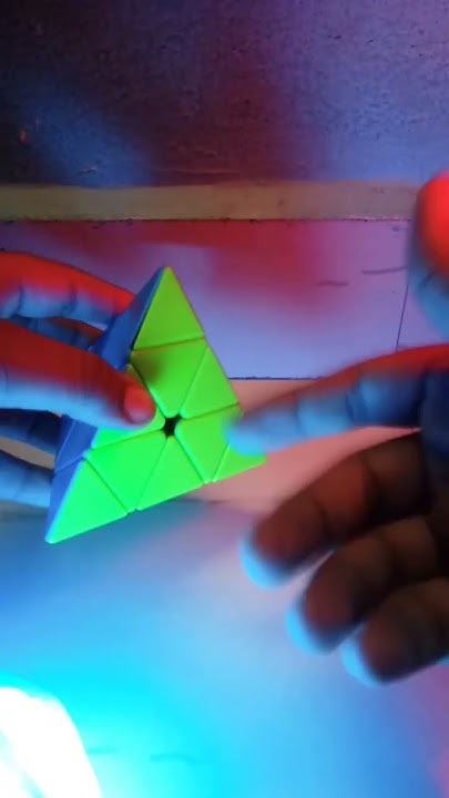 pyraminx in a paraminx in a pyraminx pattern 💯#cube #shorts - YouTube