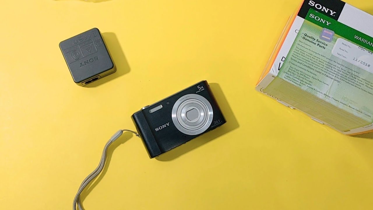 Sony Dsc W800 Digital Camera Unboxing in 2021 - YouTube