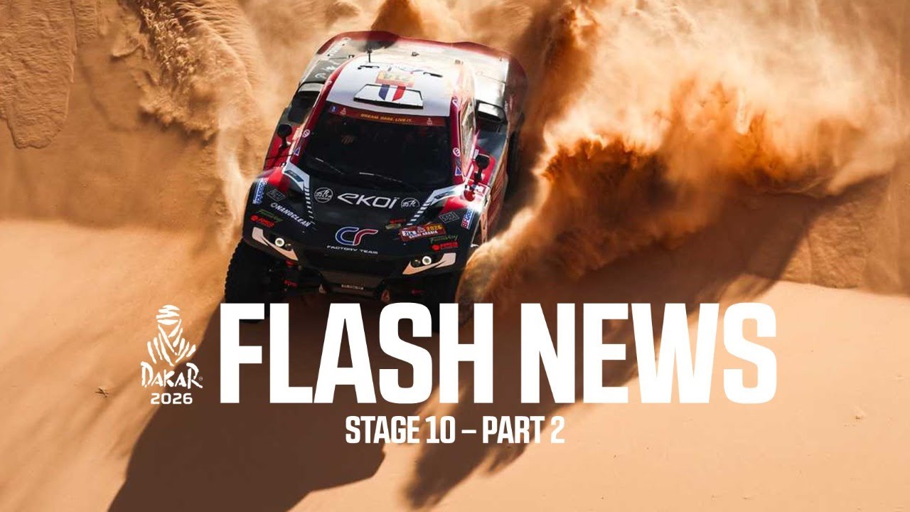 Dakar 2026 - Stage 10 - The Flash - Part 2 - YouTube