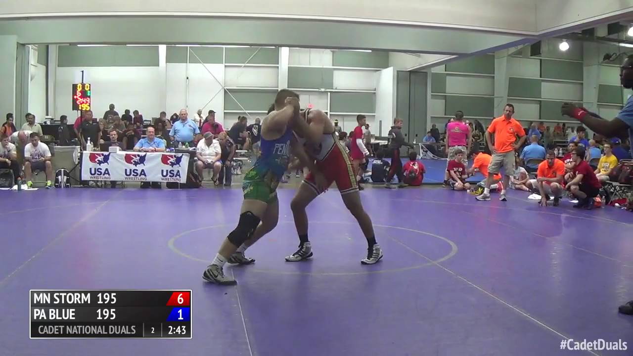 195 lbs. Final - Tyler Buesgens, MN Storm vs. Jack Wimmer, PA Blue ...
