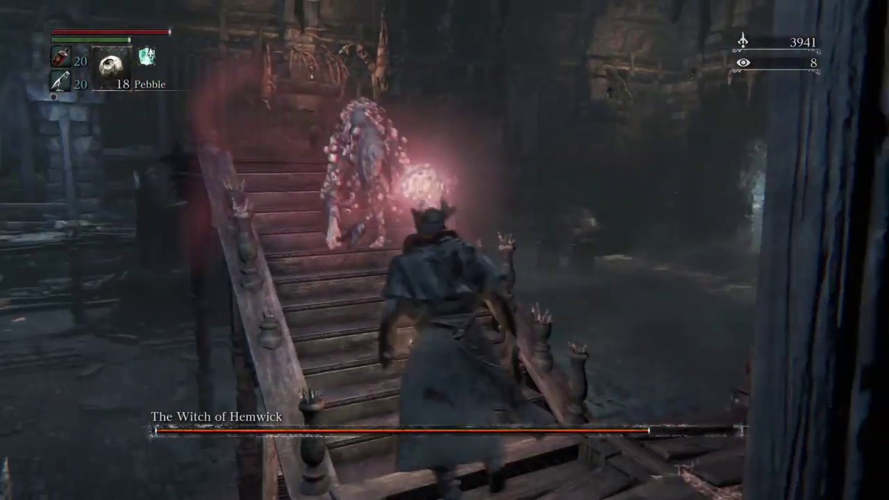 Bloodborne Boss Battles #5 - Witch of Hemwick - YouTube