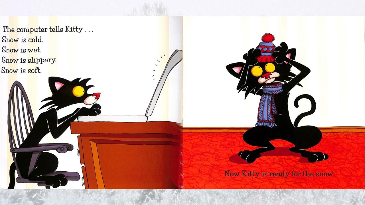 BAD KITTY DOES NOT LIKE SNOW - YouTube