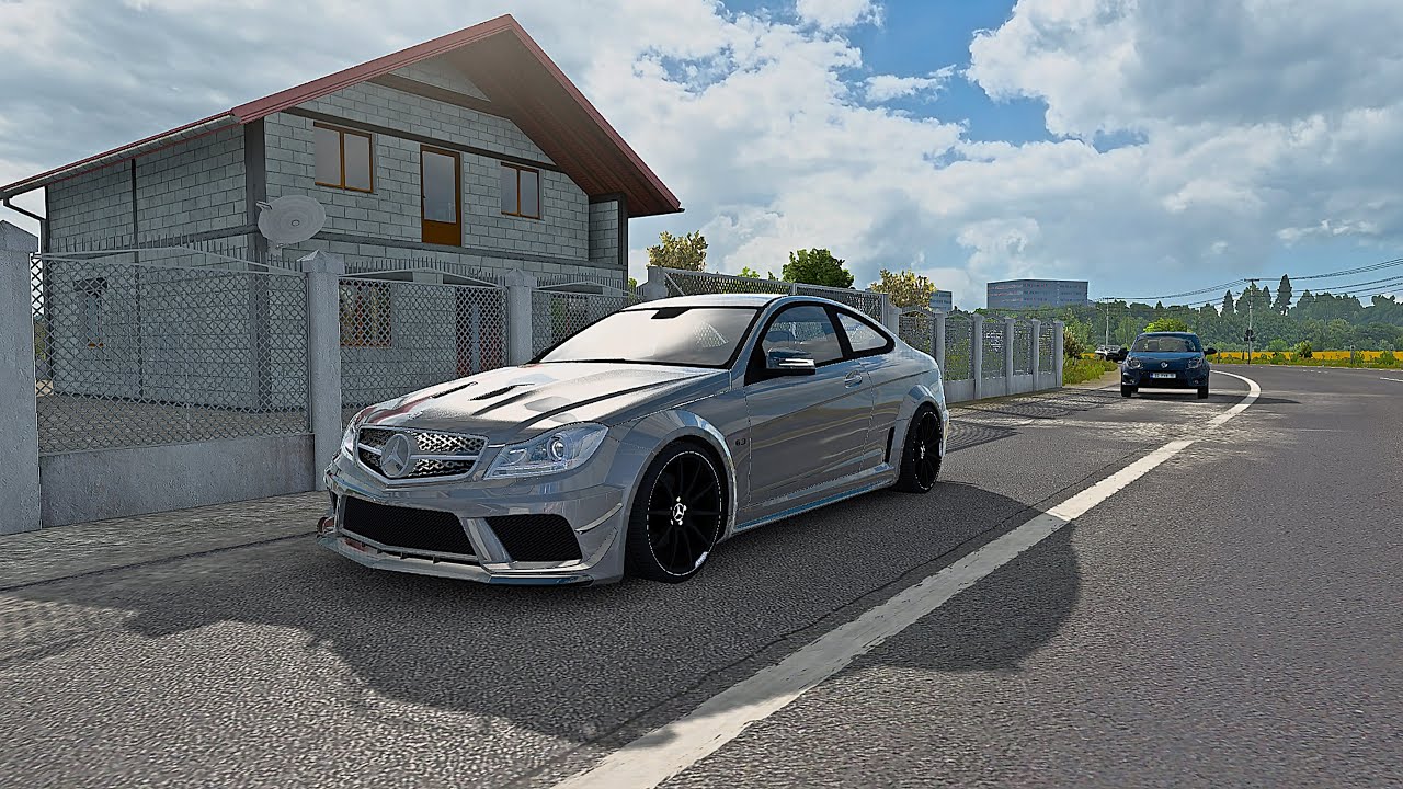Mercedes Benz C63 Coupe - Euro Truck Simulator 2 - Car Mod & 4k ...